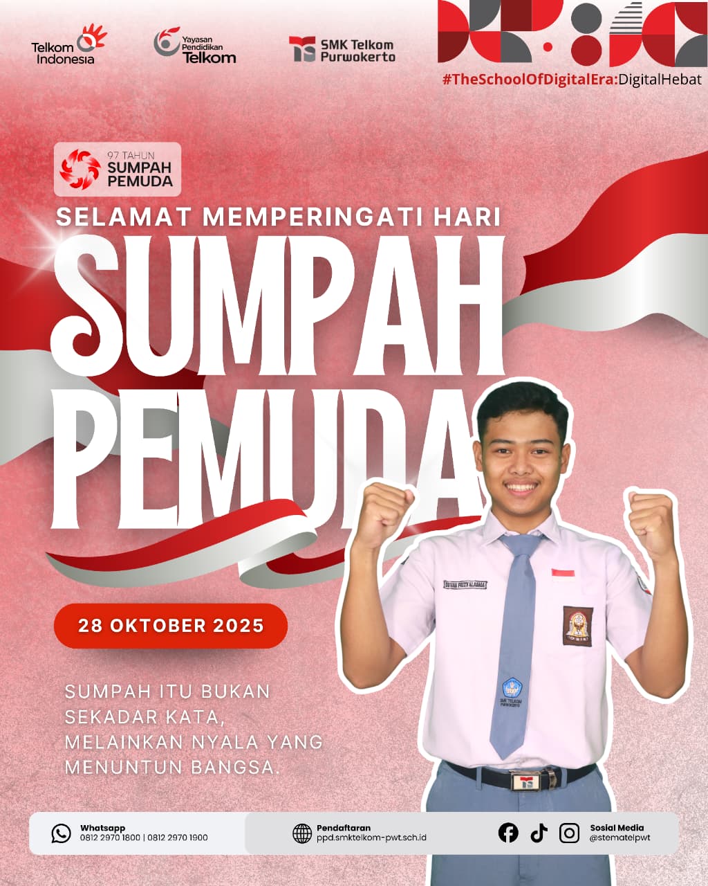 HARI SUMPAH PEMUDA - SMK Telkom Purwokerto